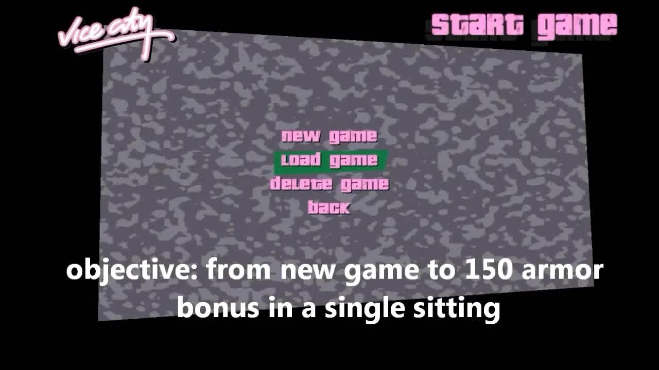 gta vice city pc_steam mouse aim vigilante reward run from new game start