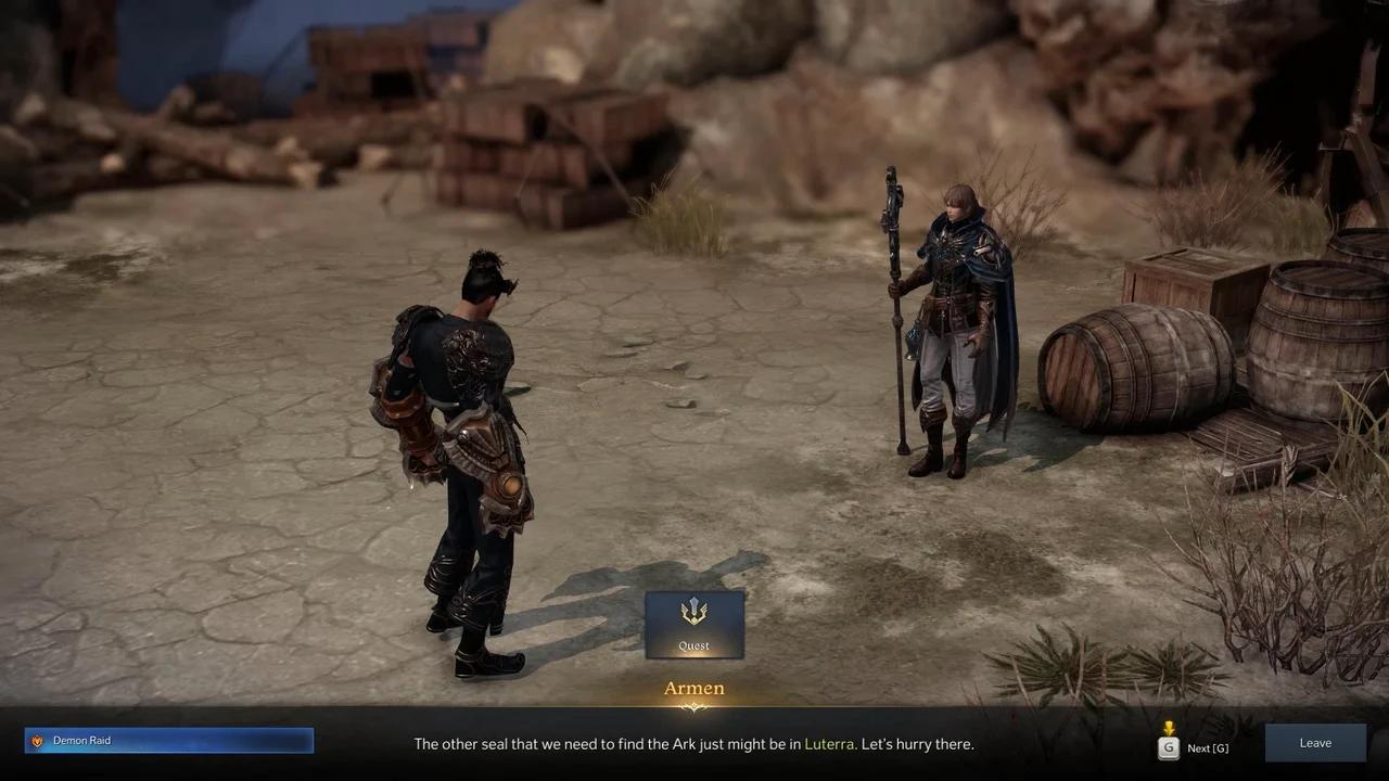 Lost ARK - Quest 51 - Demon Raid