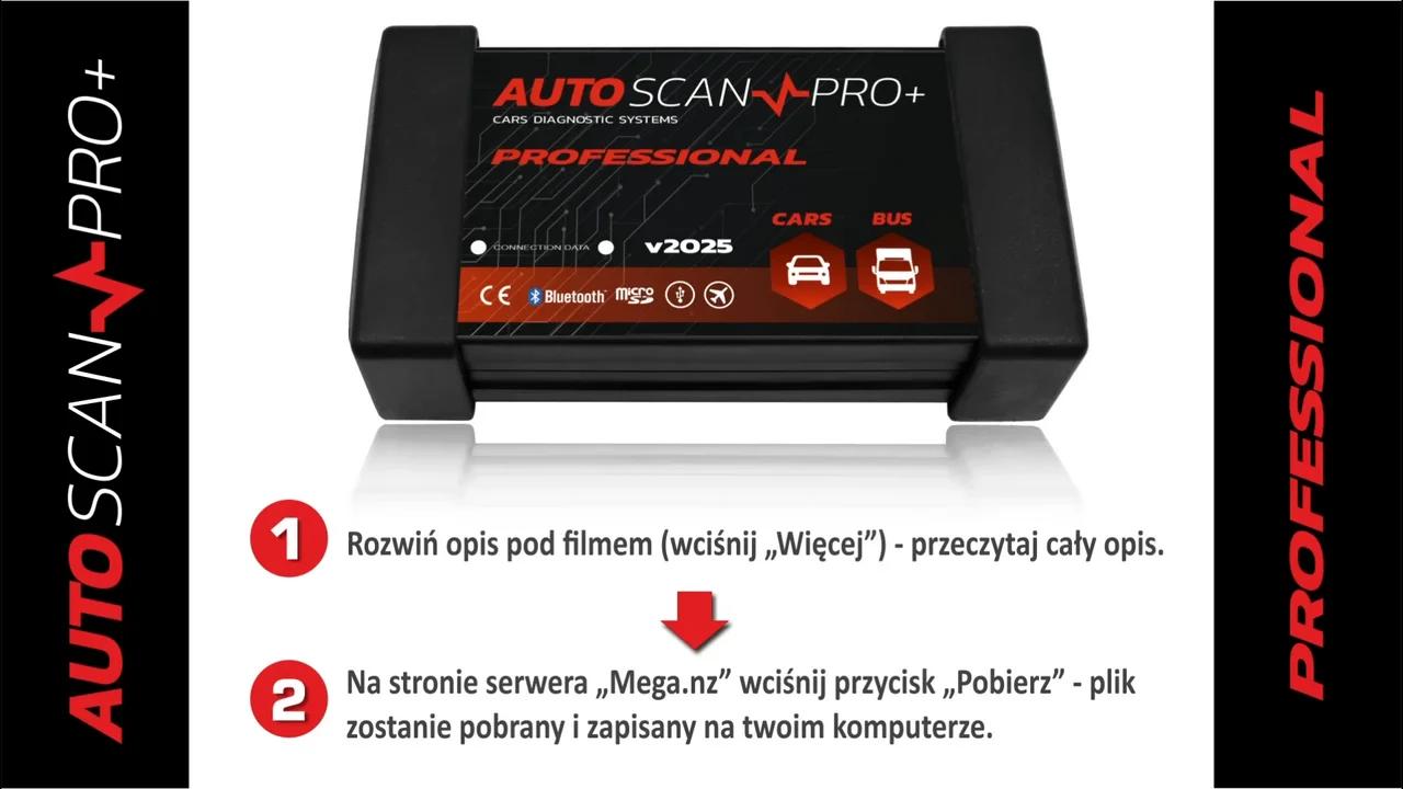 OBD2 diagnostic interface red