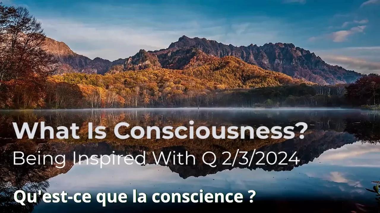 Qu’est-ce que la conscience