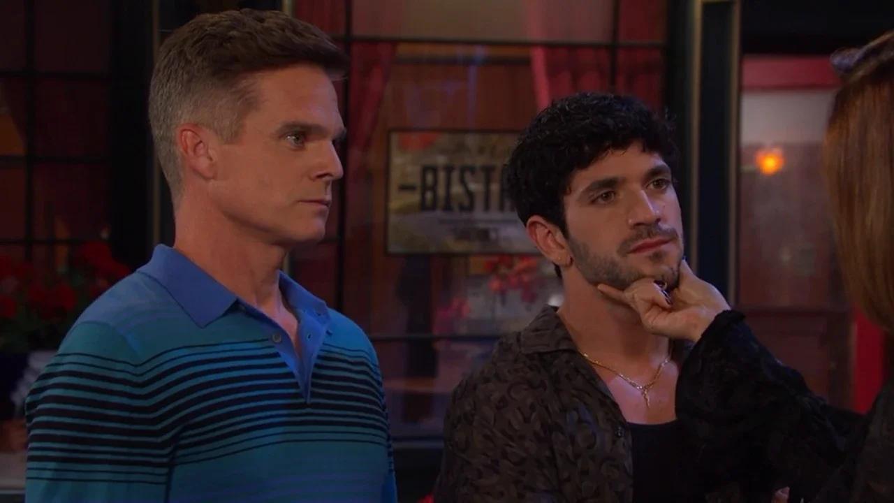 2025-7-9 Leo explains his past with Gwen to Javi - Ari sneaks up to ...