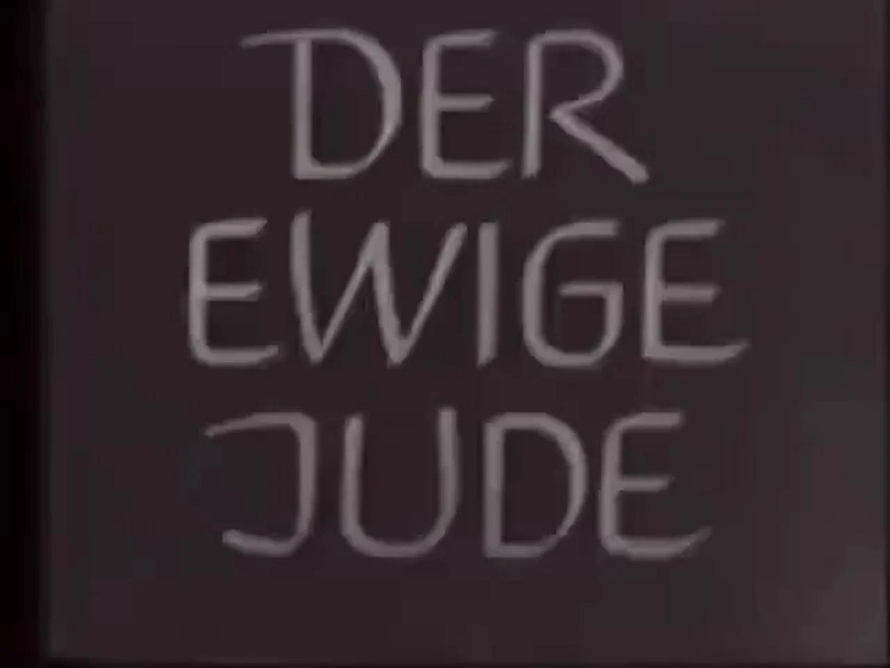 The Eternal Jew - Der Ewige Jude - 1940 German (English Subs)