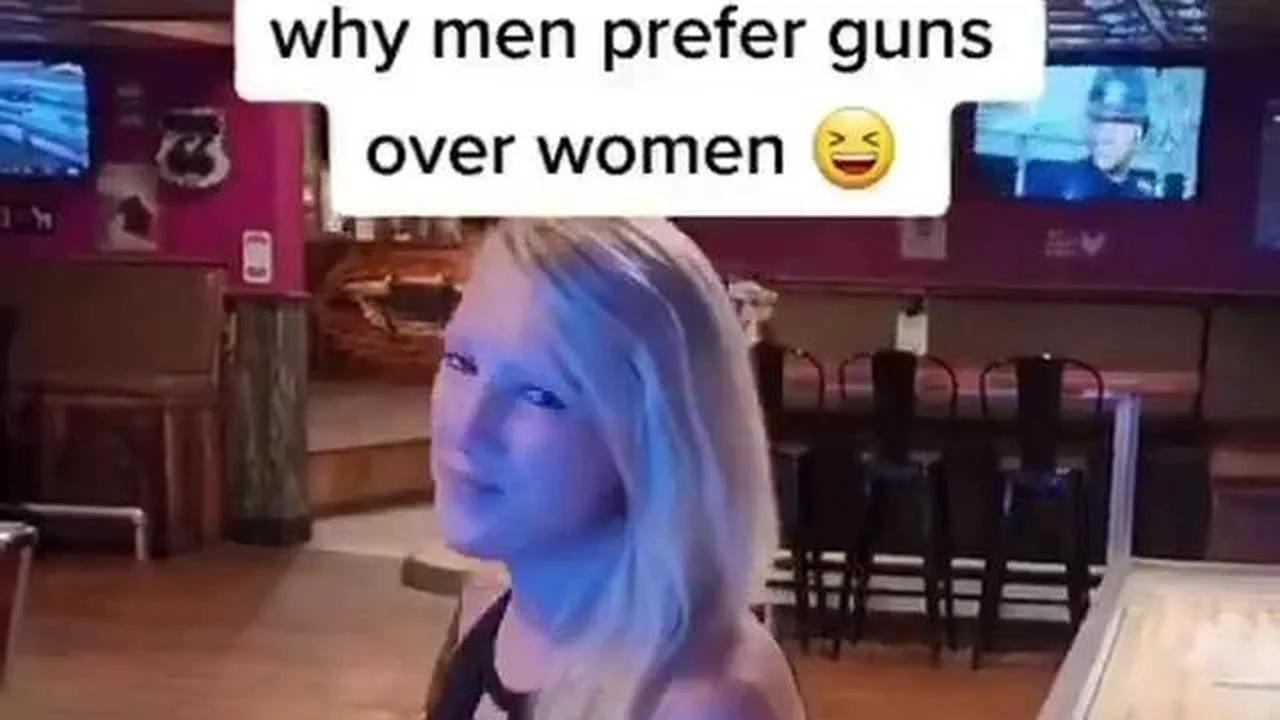 Why Men Prefer Guns over Women
