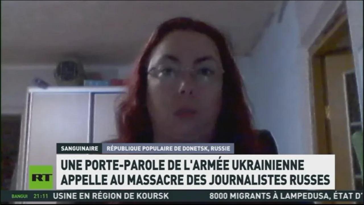 CHRISTELLE NEANT - Kiev menace publiquement les journalistes russes