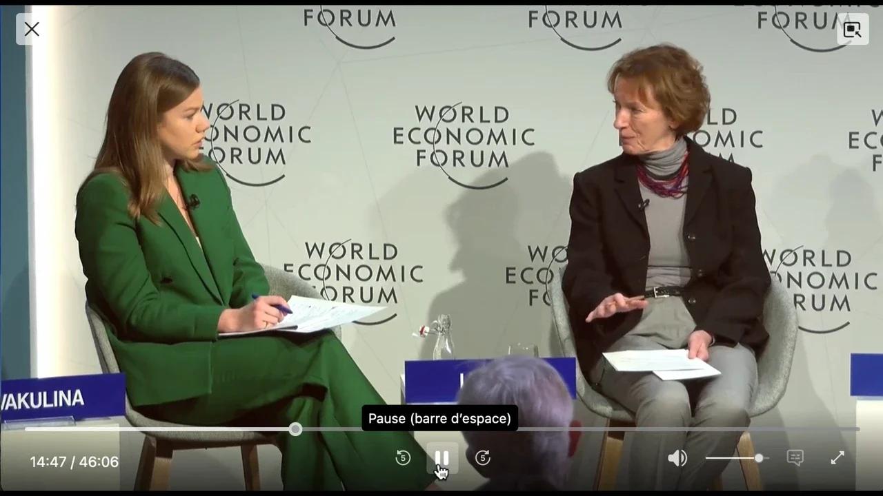 WEF interview Euronews janvier 2023, extrait