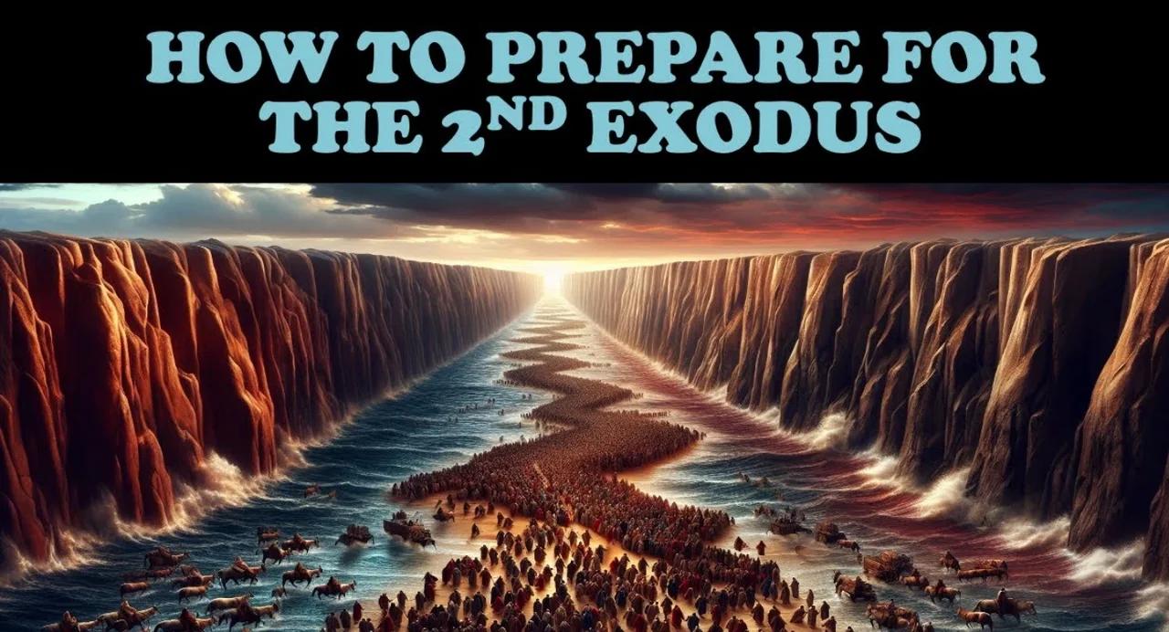 HOW TO PREPARE FOR THE 2ND EXODUS