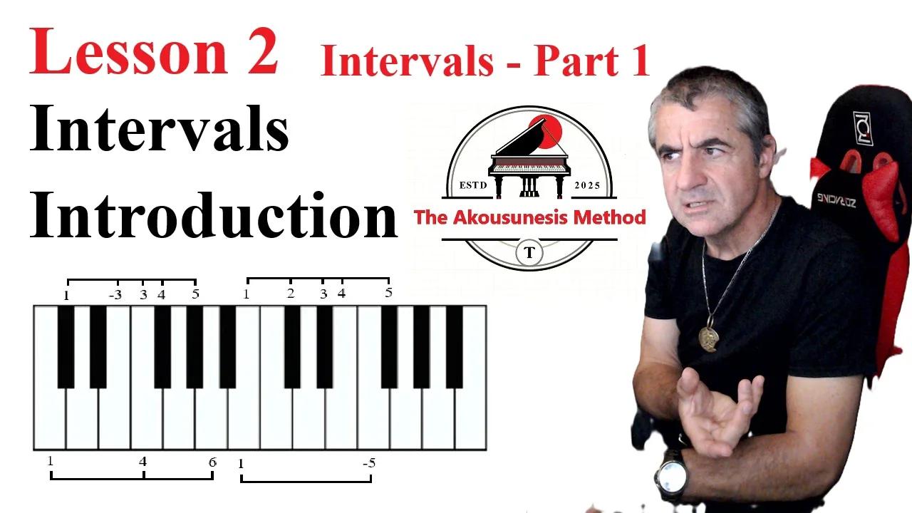 Lesson 2 Intervals Introduction