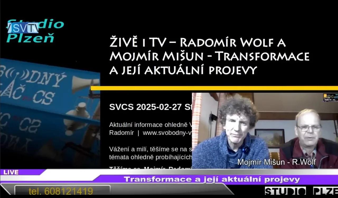 2025-02-27 - Mojmír Mišun a Radomír Wolf: Transformace a její aktuální ...