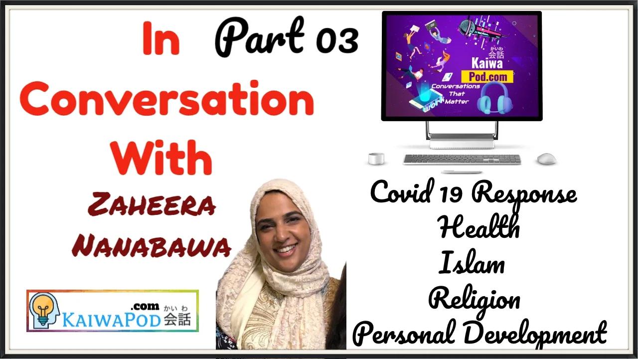 Zaheera discusses the Covid 19 scam and lockdown along with ...