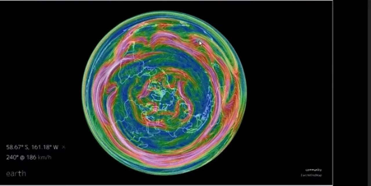 Southern Flights & Jet Streams Explained on Flat Earth ~ Jeranism