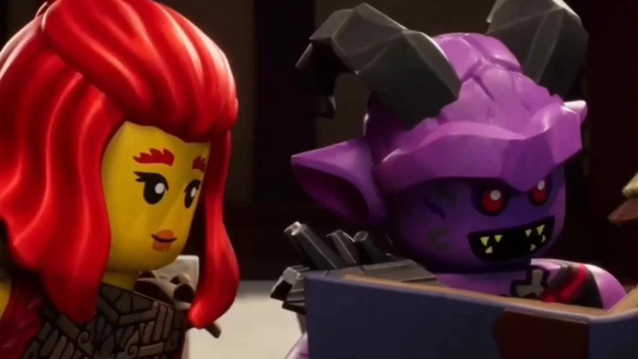 Wildfire can't translate Devonian | Ninjago Dragons Rising s2e19