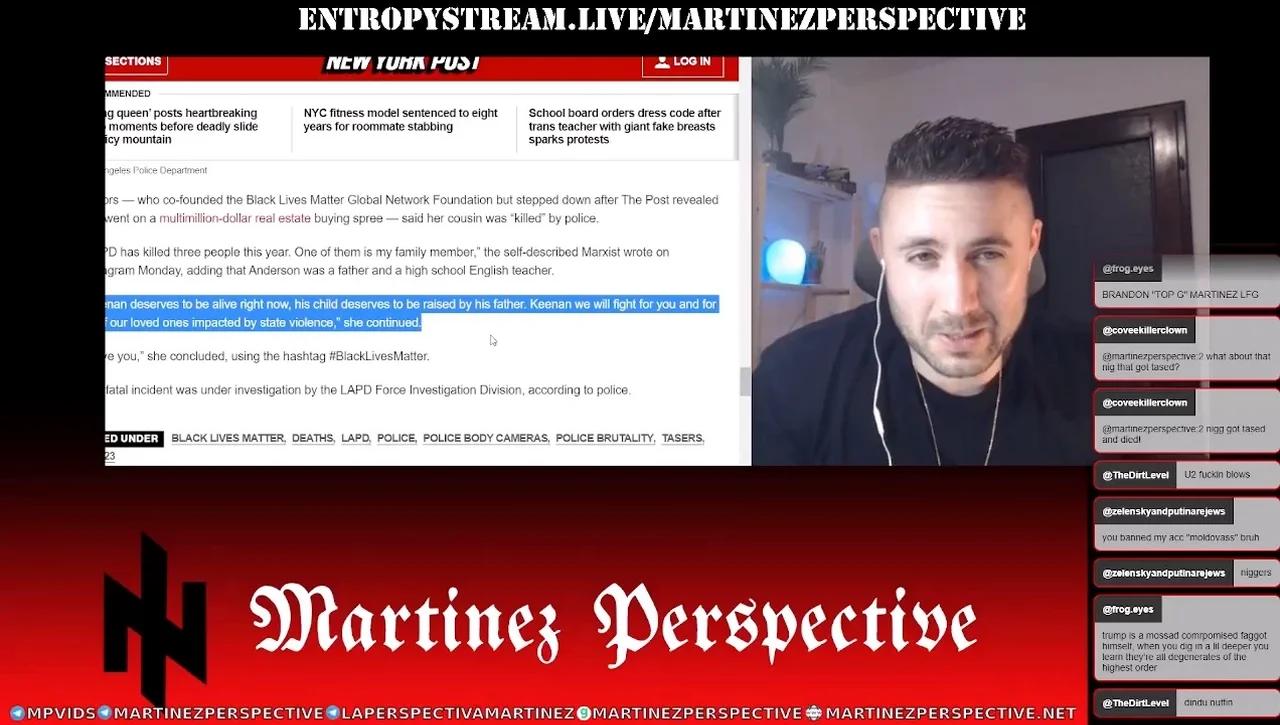 The Martinez Perspective (Jan. 13, 2023) | BLM founder's coke-head ...