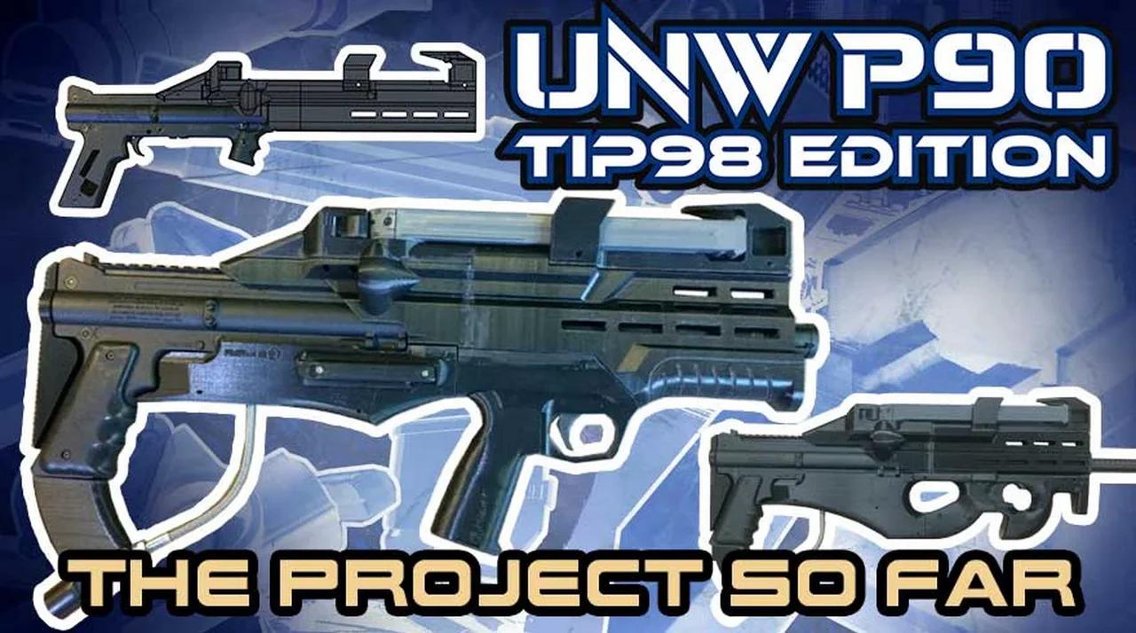 UNW P90: Tippmann 98 custom edition the project so far for the ...