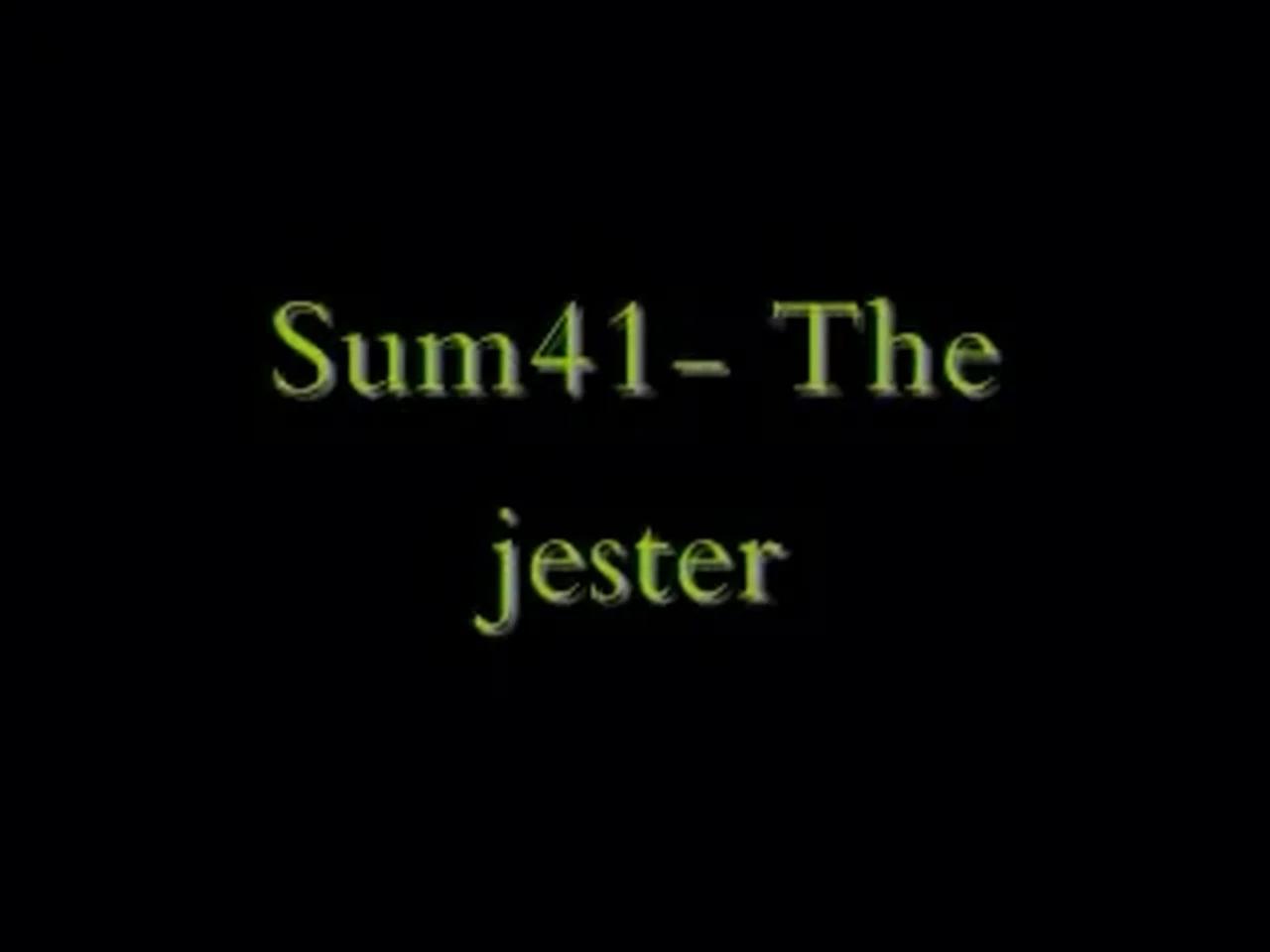 Sum 41 “The Jester”