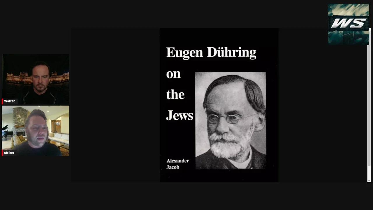 WarStrike Episode 83: Discussion on Eugen Dühring on the Jewish ...