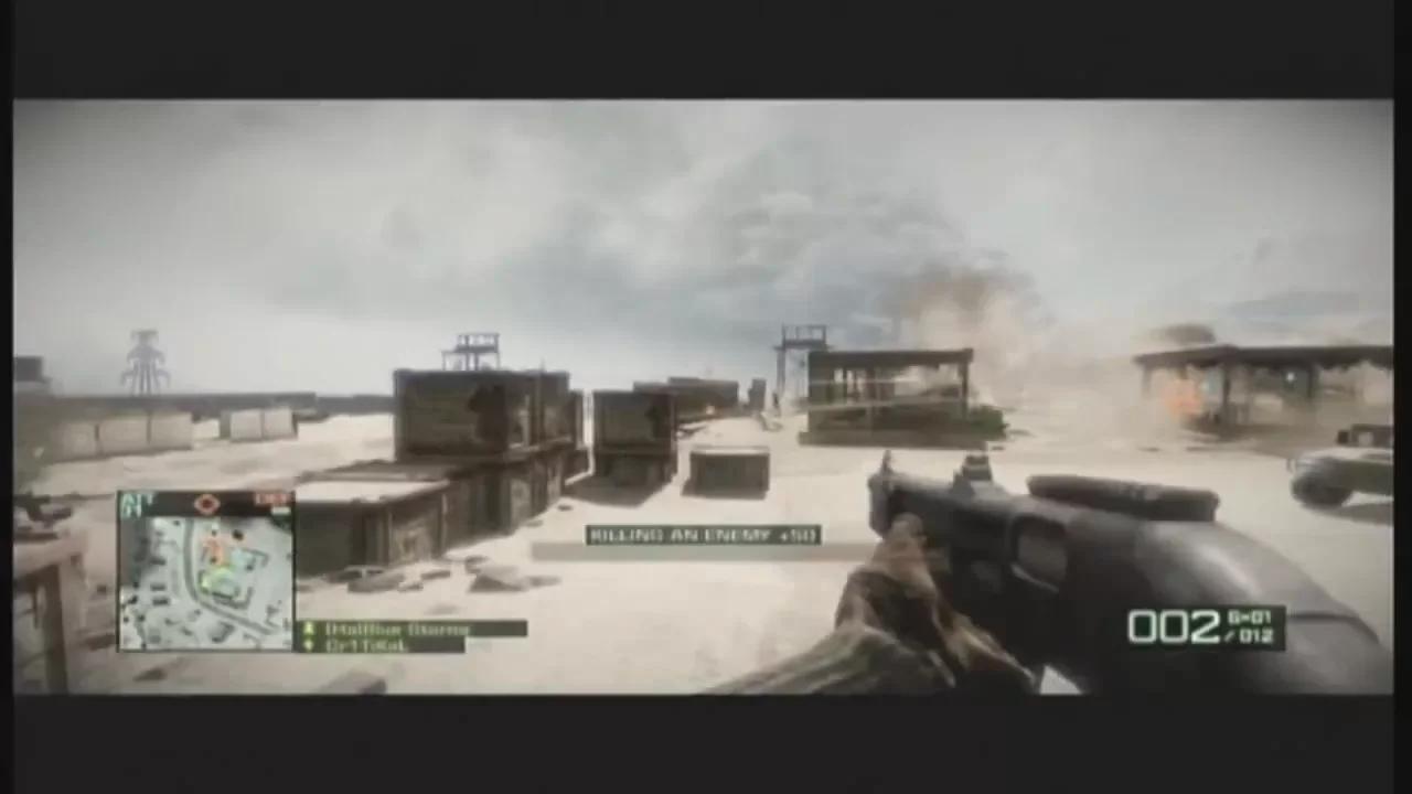 Battlefield BC 2 Fun Tactics- Shotgun The New Sniper