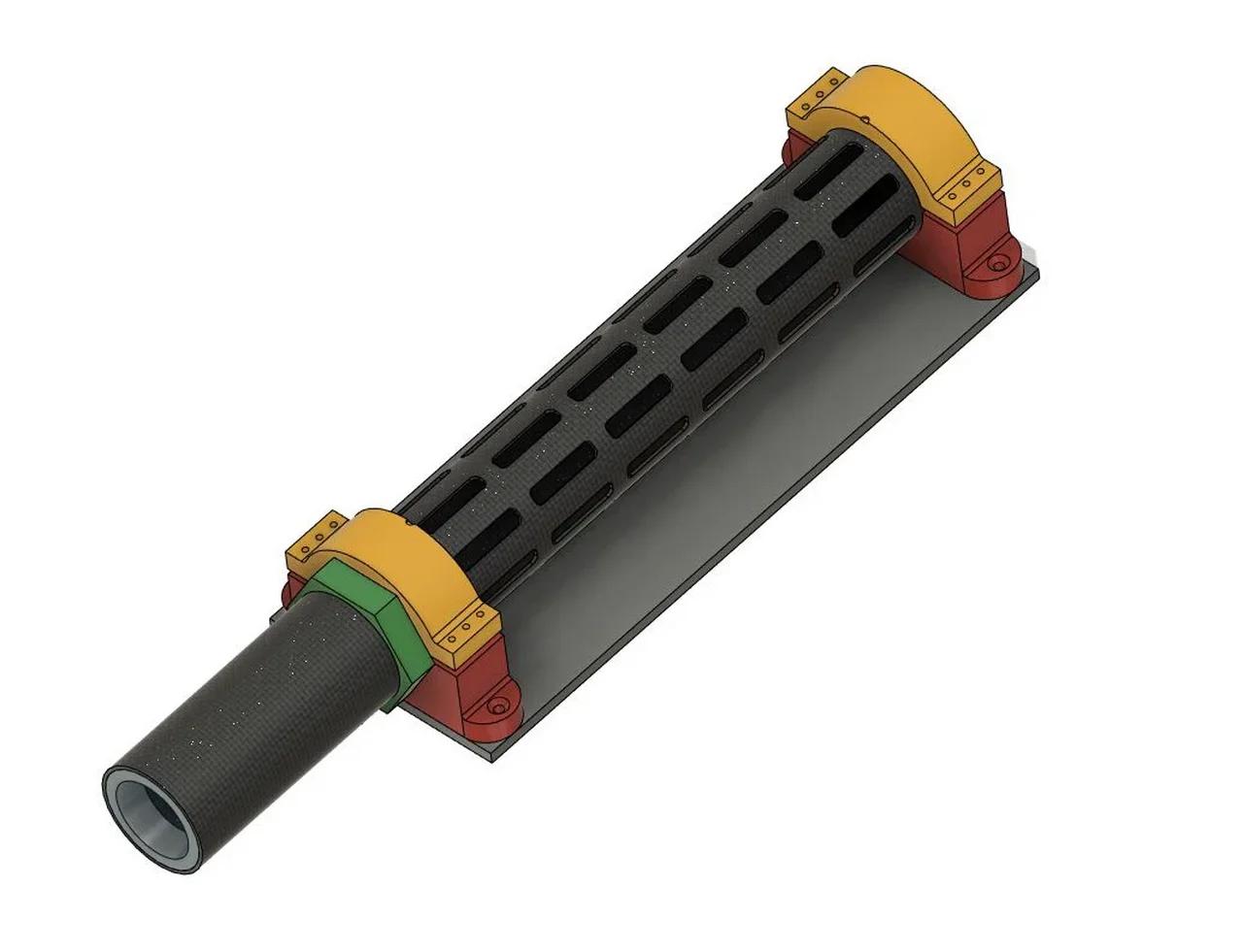 Carbon Fiber Handguard Cutting Fixture