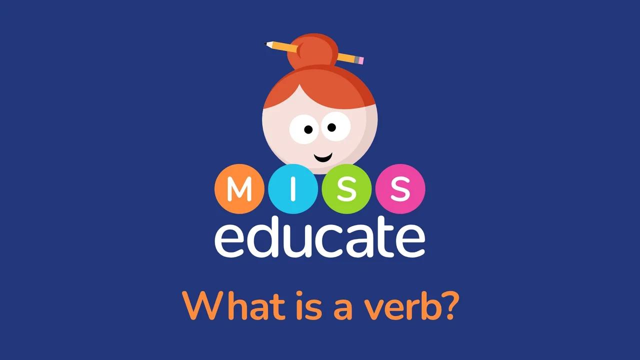 What Is A Verb? Key Stage 1 SPAG