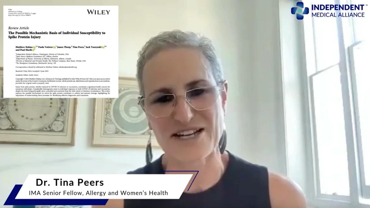 IMA Senior Fellow Dr. Tina Peers Shares Hope For Those Suffering From ...