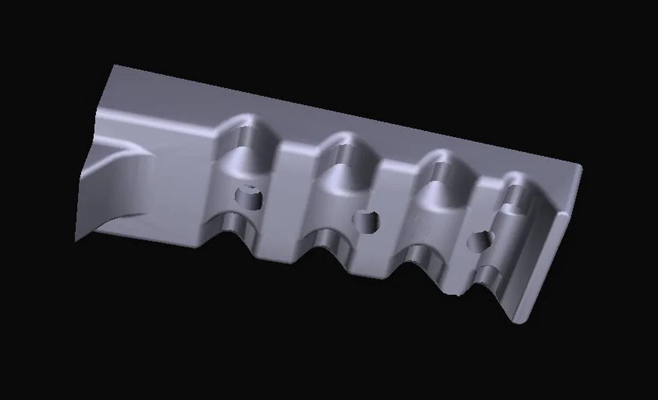 FAMAR G2 Grip Front with holes for standard M-LOK foregrip