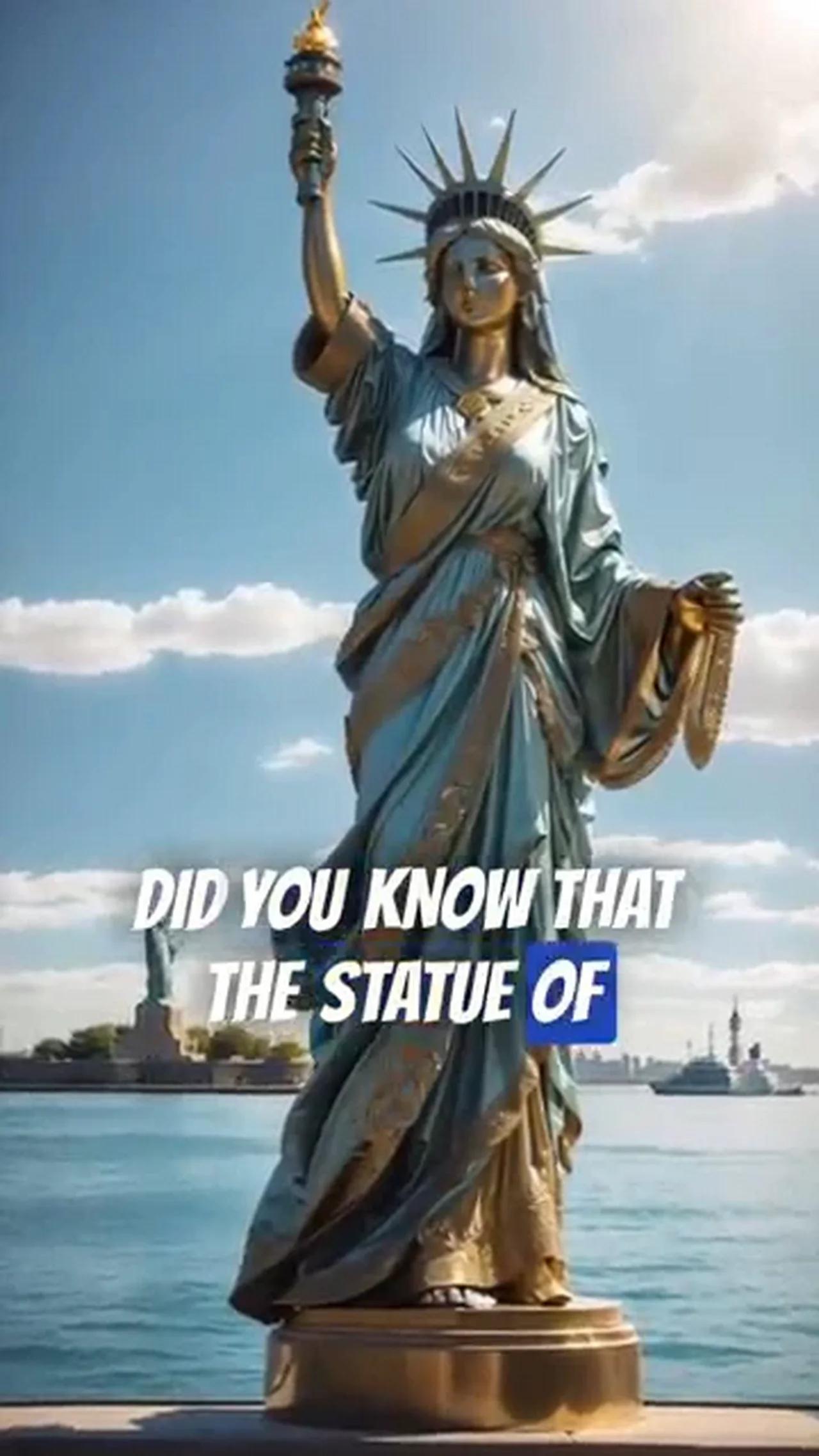 THE STATUE OF LIBERTY IS A MUSLIM WOMAN