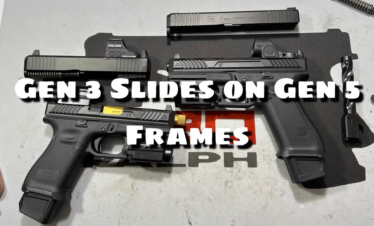 Gen 3 Strike Liteslide on Gen 5 Glock Frame