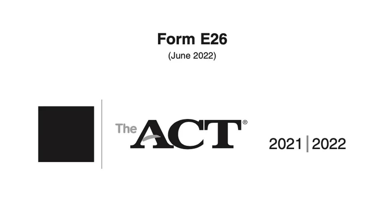ACT April 2022 (Form E25) walkthrough videos