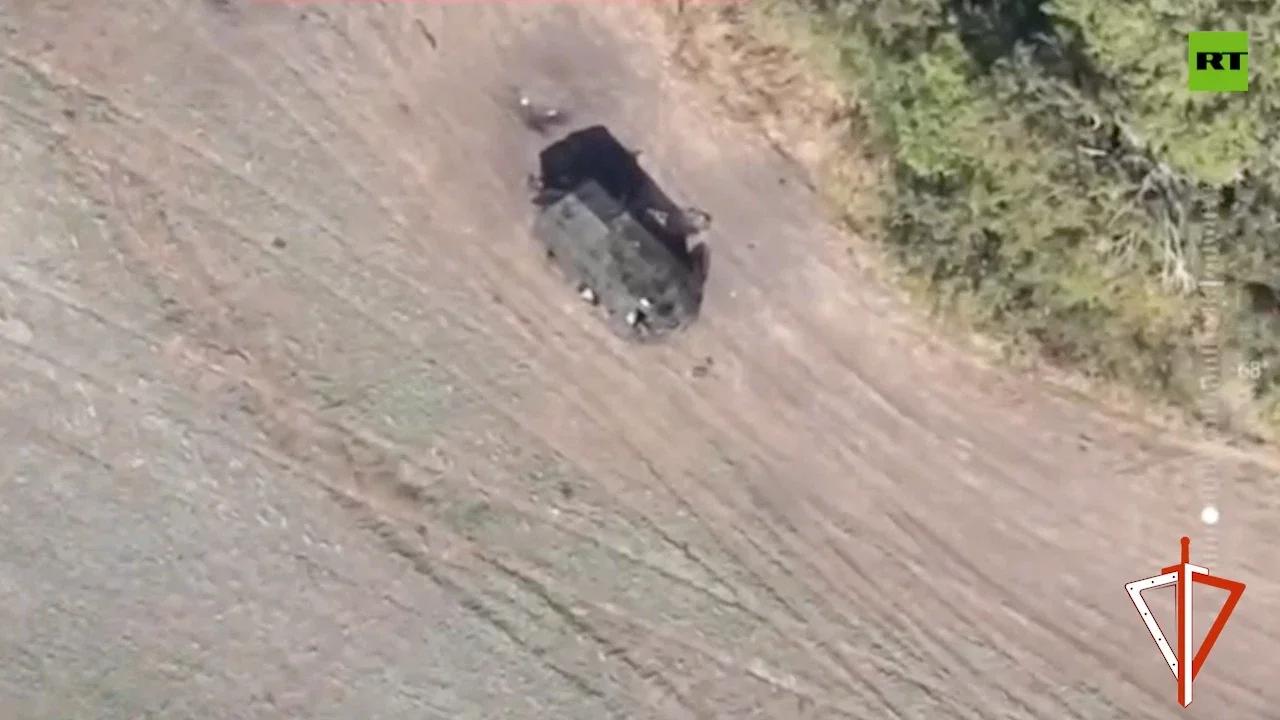 French-made APC eliminated by Russian UAV in Kursk region