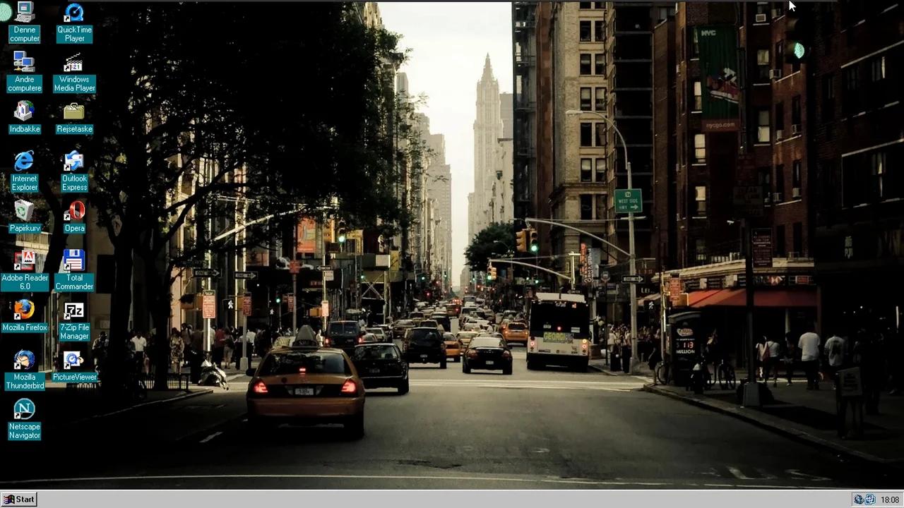 Windows NT 4.0 Workstation with Service Pack 6a (Danish) on VMware ...