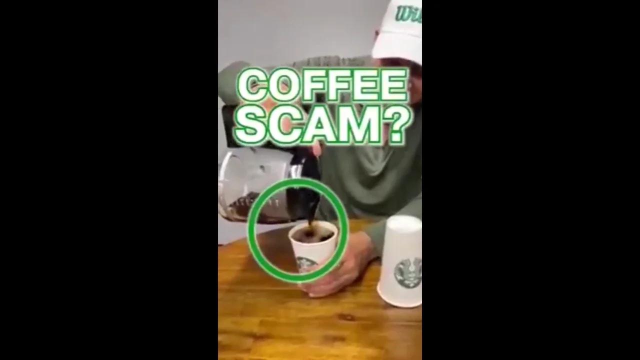 STARBUCKS - COFFEE SCAM - EXPOSED? 🍿🇺🇸 SHARE! This Needs To Be Vetted ...