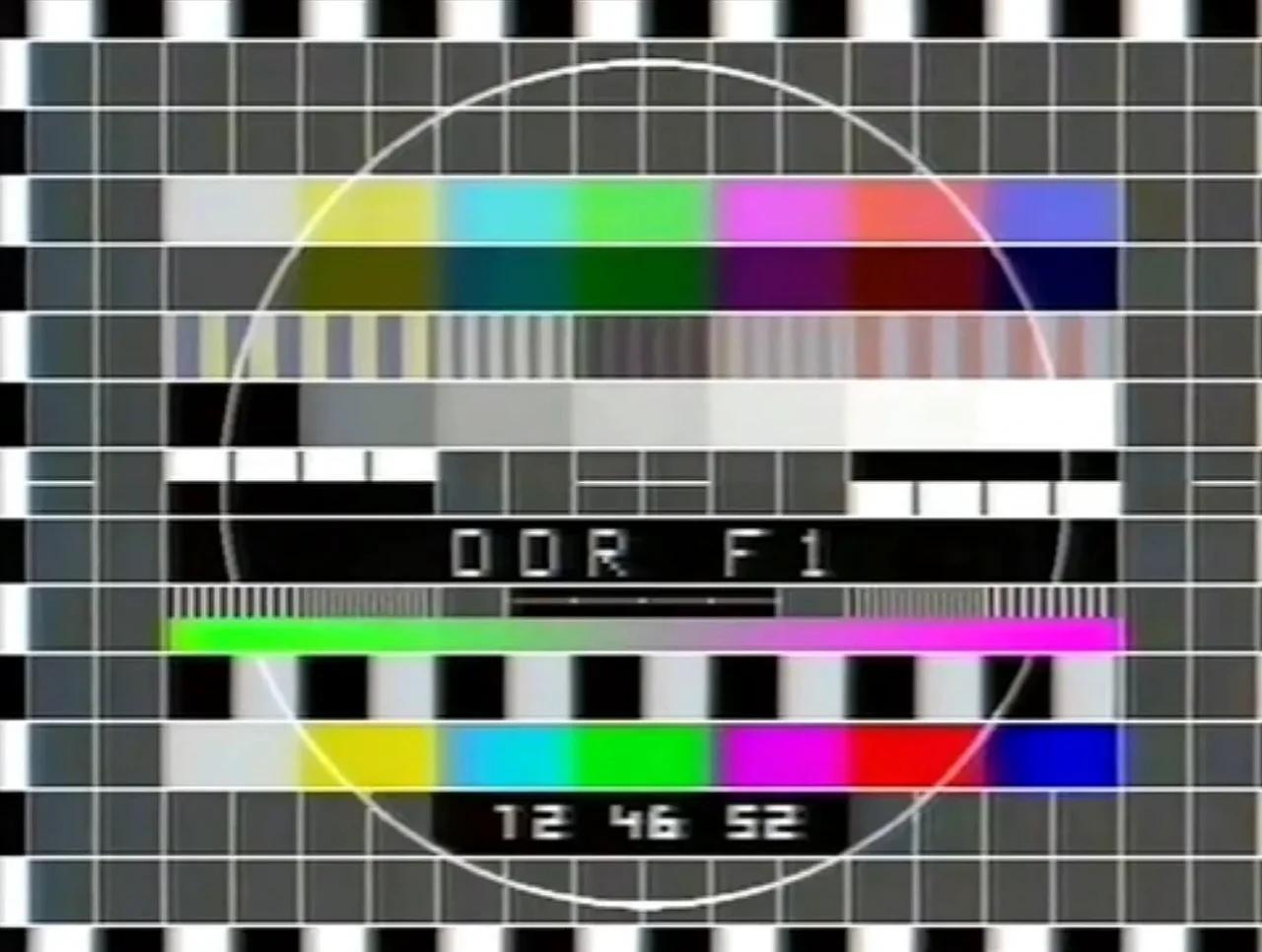 ARCHIV: DDR F1 Aktuelle Kamera Ansage Sendepause 28.10.1988