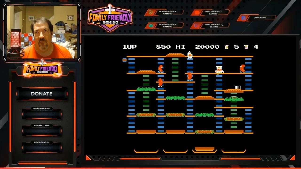 Burger Time Gameplay