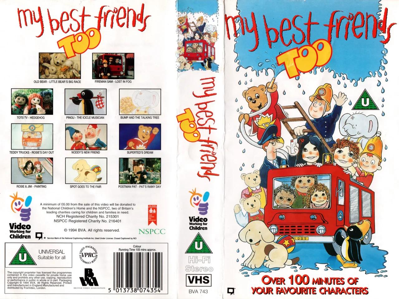 My Best Friends Too (1994 UK VHS)