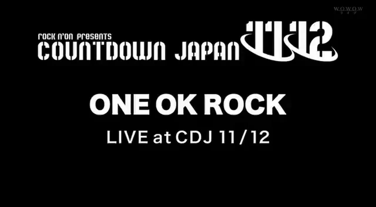 ONE OK ROCK - COUNTDOWN JAPAN 2011