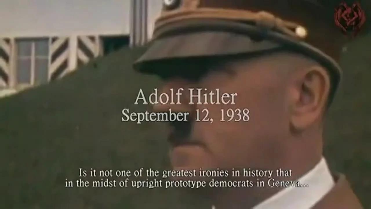 Adolf Hitler Talks About Czechoslovakia Part 1