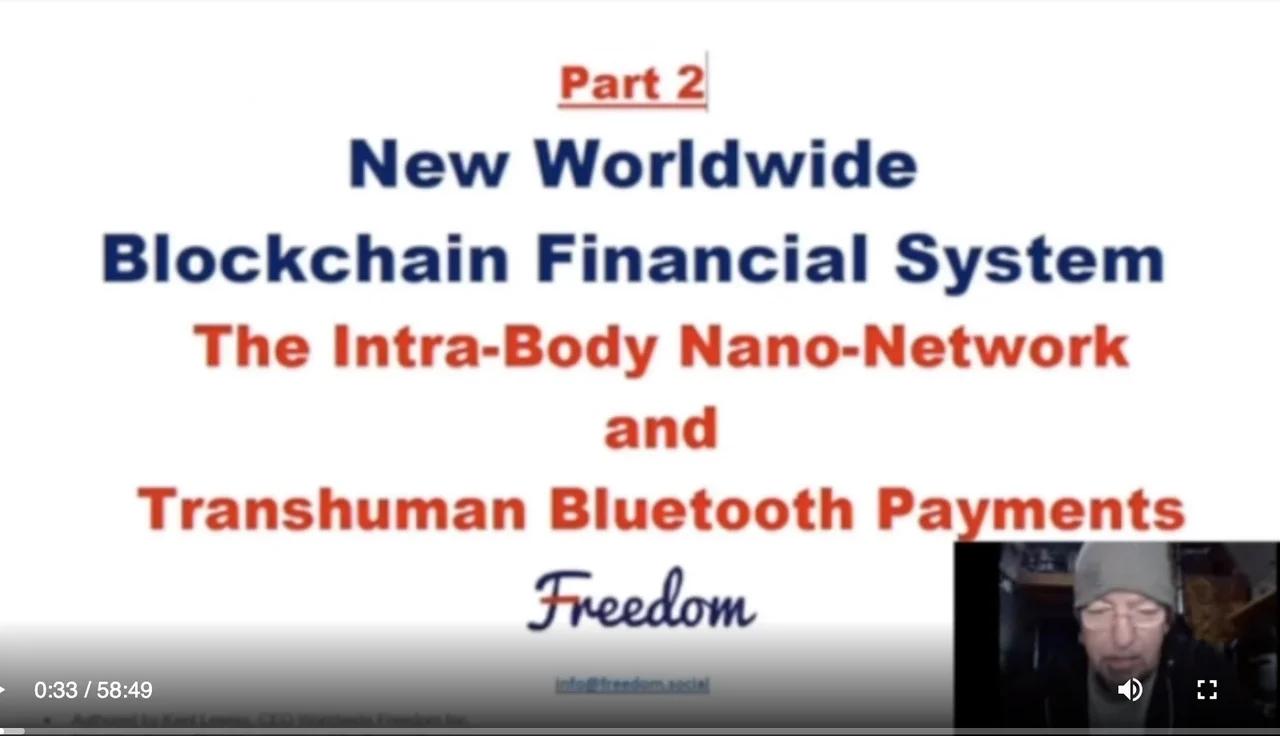 Transhuman Bluetooth Payments & Intra Body Nano-Network w: Kent Lewiss ...
