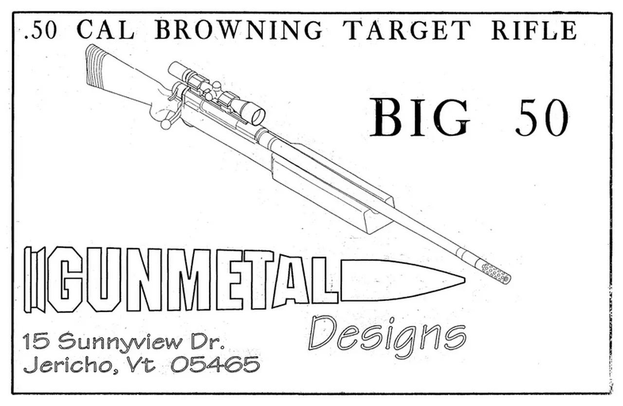 Gunmetal Design Big 50 Blueprint