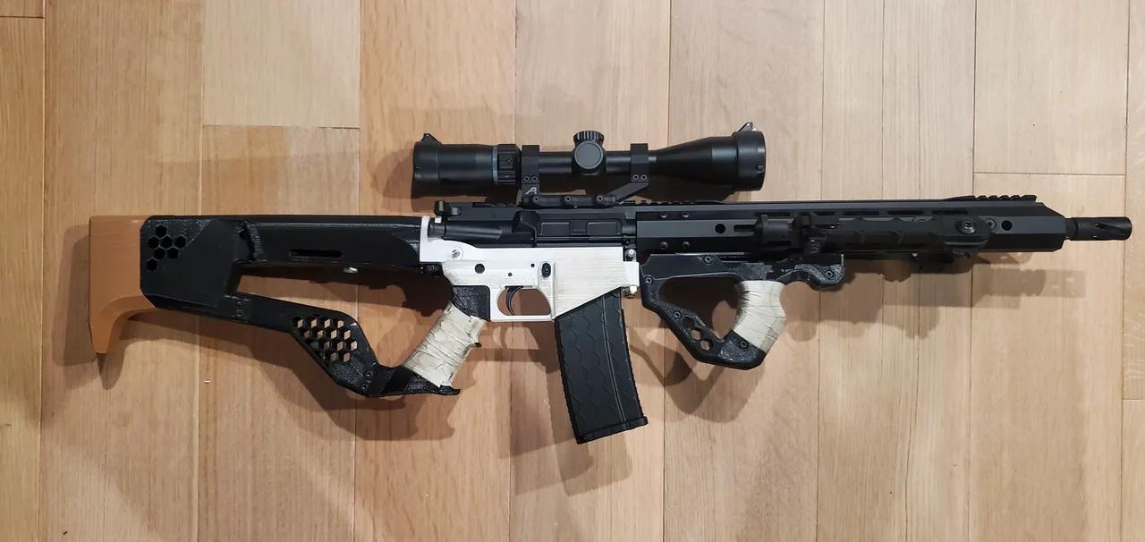 Vetr AR 15 stock, grip, foregrip compatible with Ubar 2.0 and others