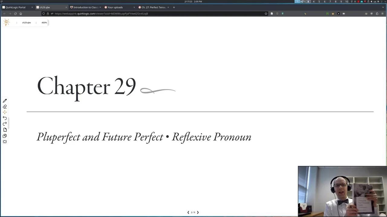 Ch. 29: Pluperfect, Future Perfect, & Reflexive Pronoun - Introduction ...