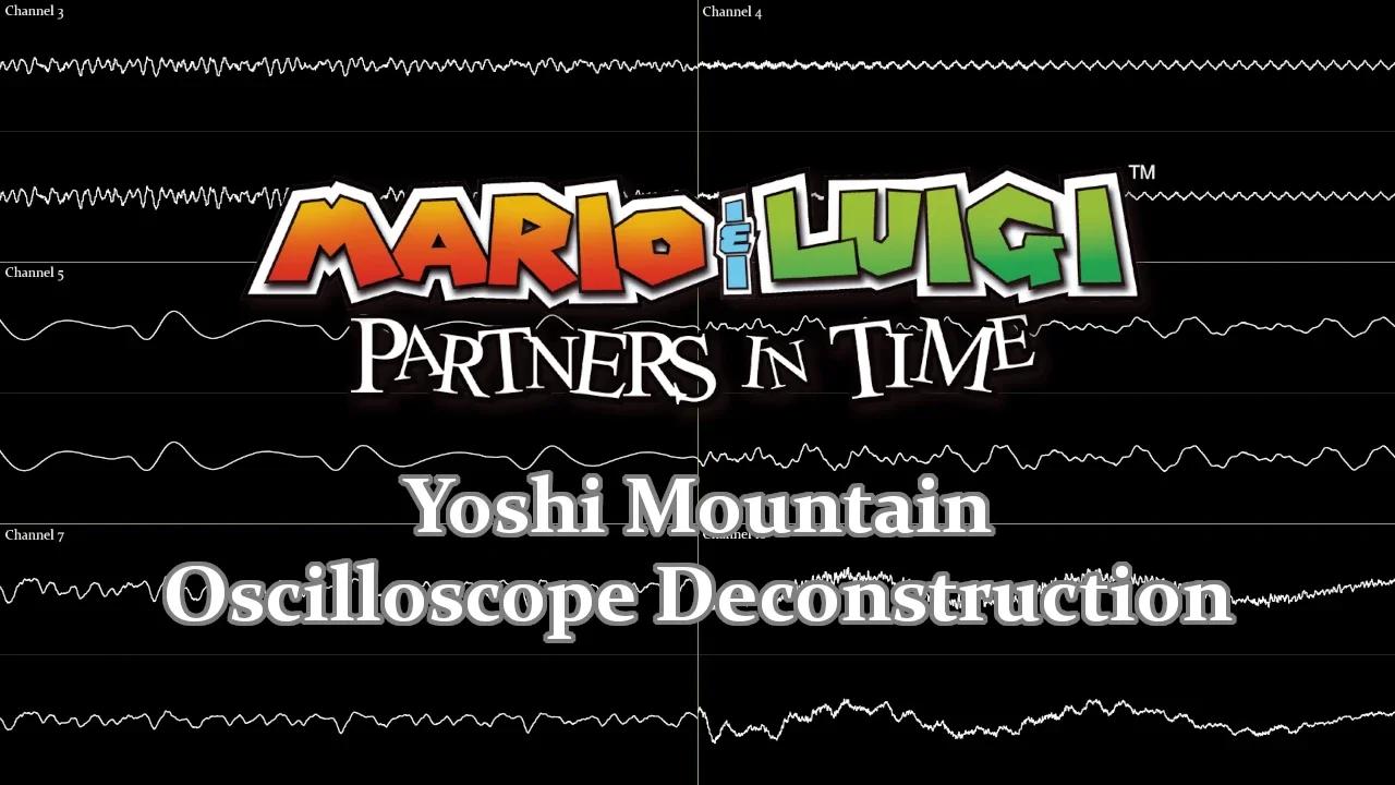 Mario & Luigi: Partners in Time - Yoshi Mountain (Oscilloscope Deconstruction)
