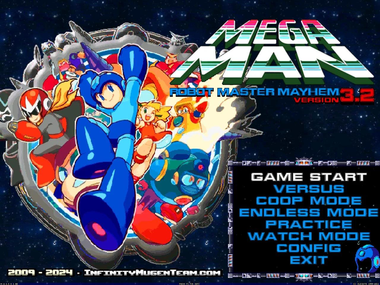 Mega Man Robot Master Mayhem Mugen Game Download