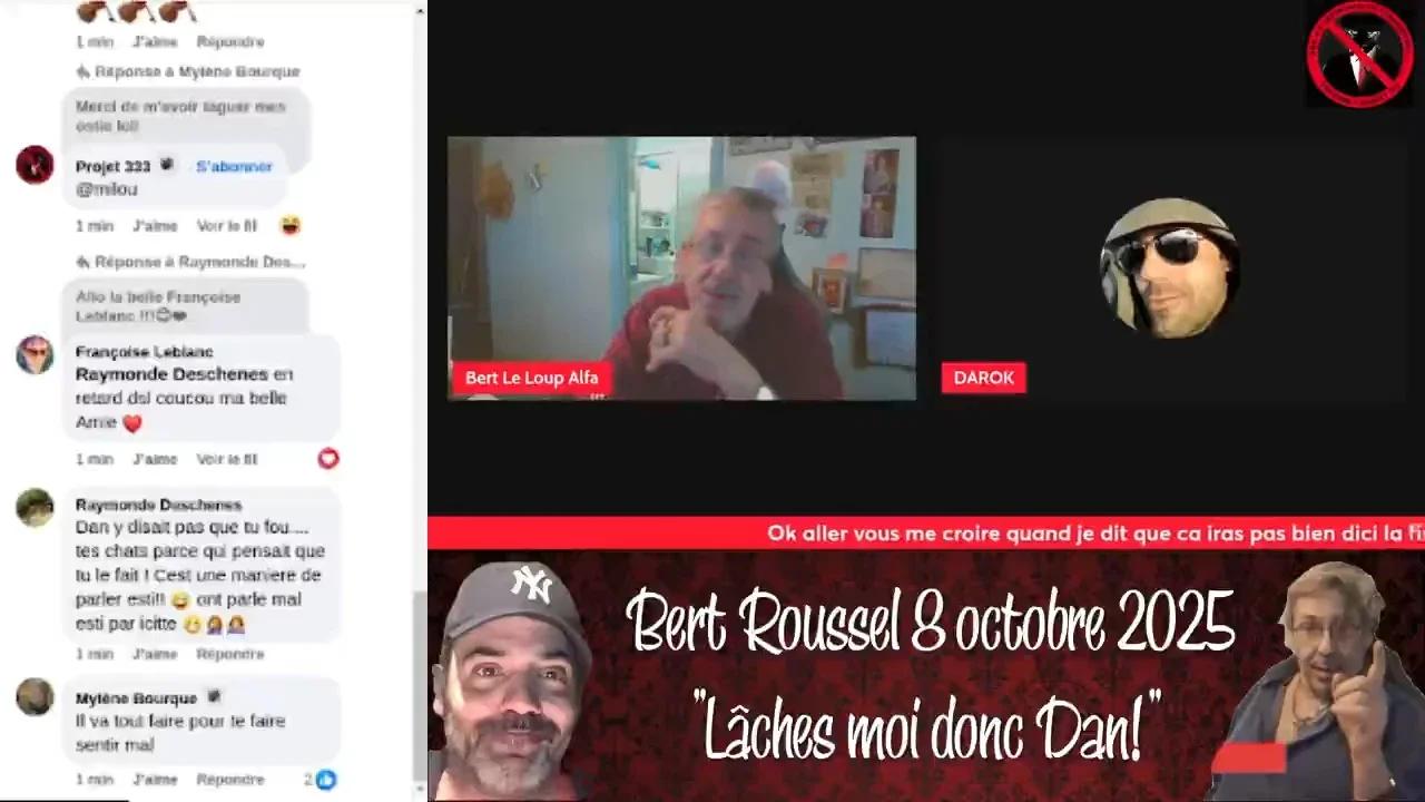 2024-10-08 Bert Roussel live, avec la visite de Daniel Desrochers vers ...