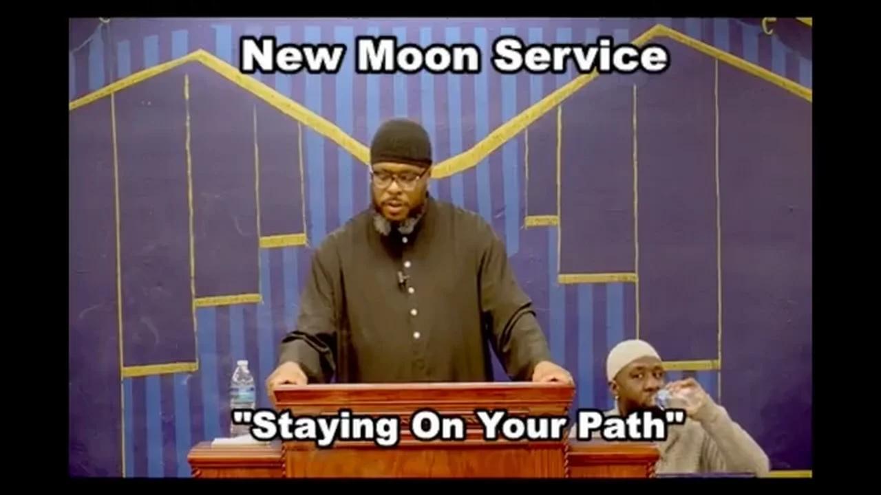 New Moon Service: "Staying On Your Path" 1/17/2026