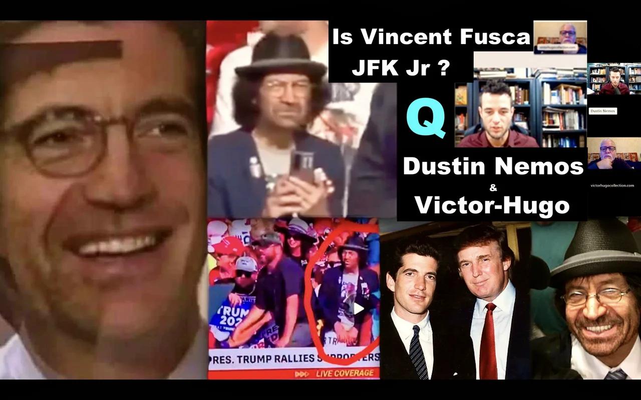 Dustin Nemos Victor Hugo Expose Vincent Fusca Debunk Q JFK Jr Is Alive ...