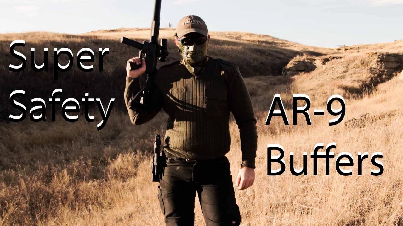 Hoffman Tactical Super Safety AR-9 Roller delayed and Sliding weight ...