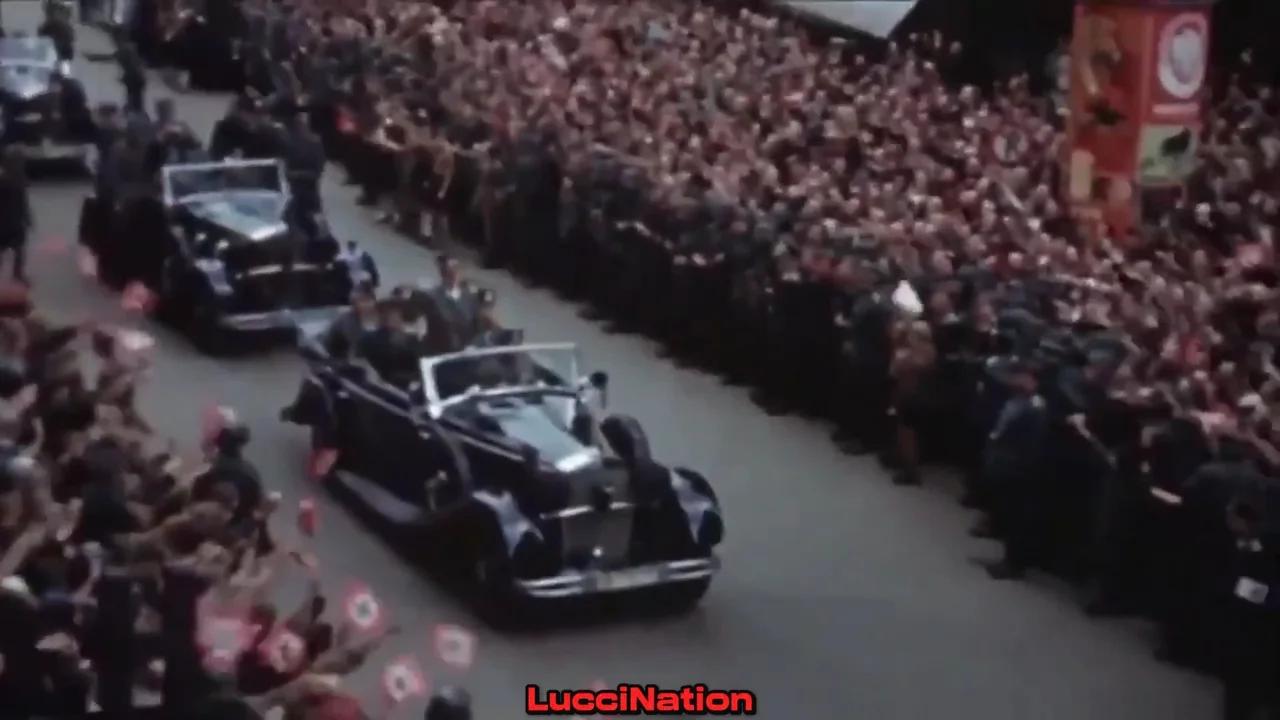 Adolf Hitler returns to Berlin after defeating France - 1940-07-06