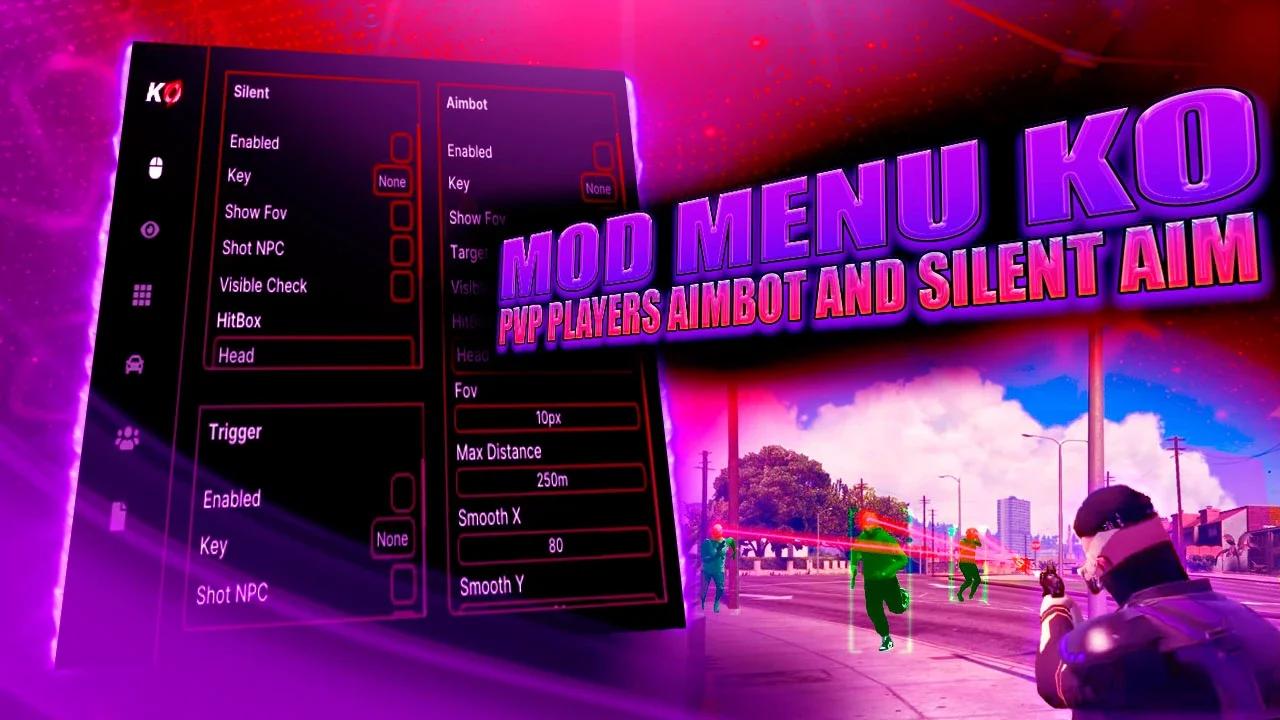 FIVEM MOD MENU FREE KO BEST PVP PLAYERS AIMBOT | STREAMSPOOF | UNDETECTED