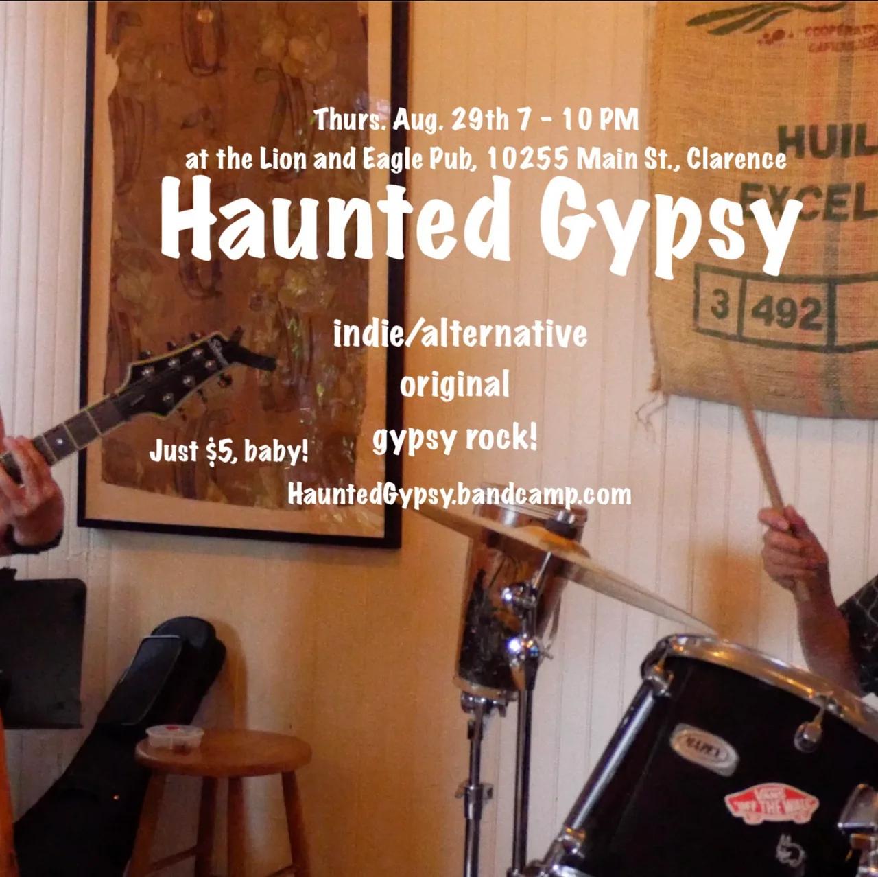 HauntedGypsy - indie - alternative - original - gypsy rock - vagabond ...