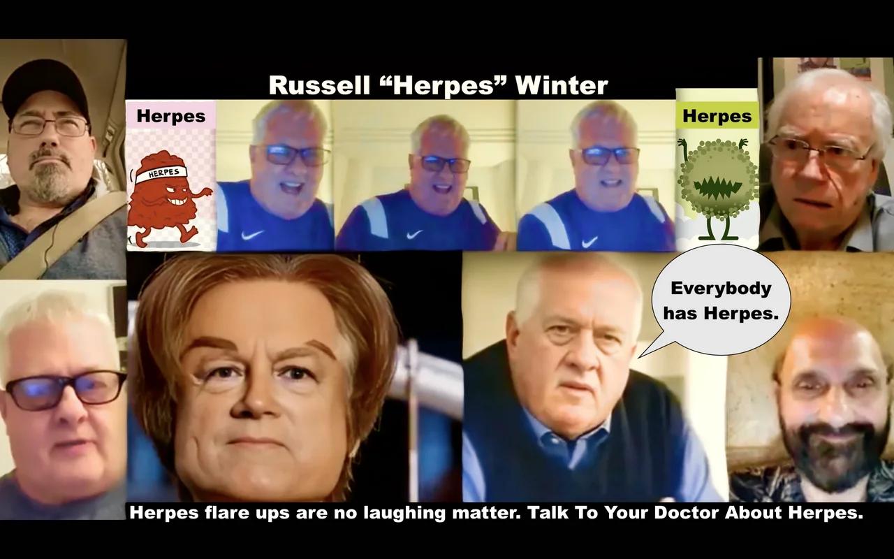 Russell Winter Herpes Flares Up Jim Fetzer Brian Davidson Joachim ...