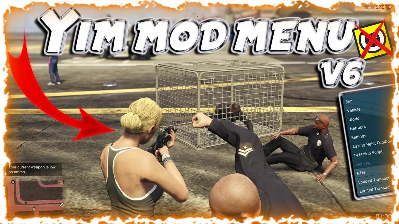 Free Mod Menu Yim Mod Menu Battleye Bypassed For GTA V Online 1.69 Yim ...